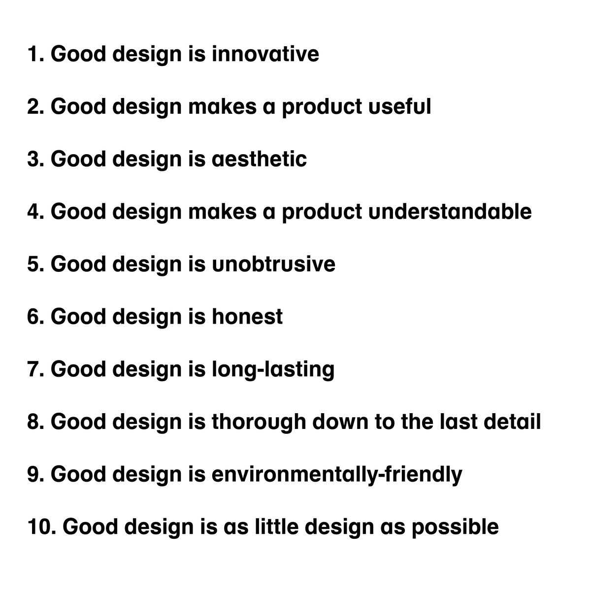 the Design Museum on Twitter: "What is ‘good’ design? In the late 70s ...