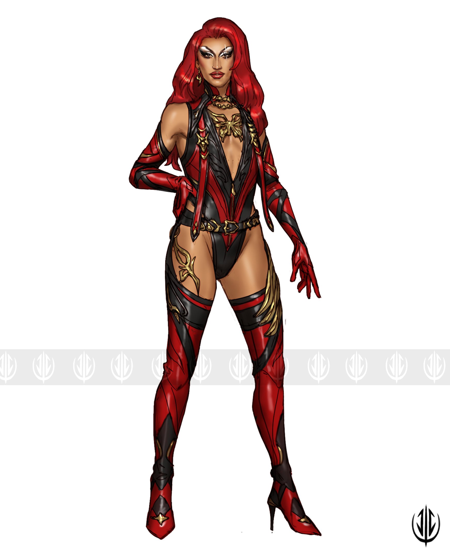 JC on Twitter: "RuPaul Kombat. Feat. Sasha Colby, Anetra, and Jax. Drag Race is basically Mortal ...