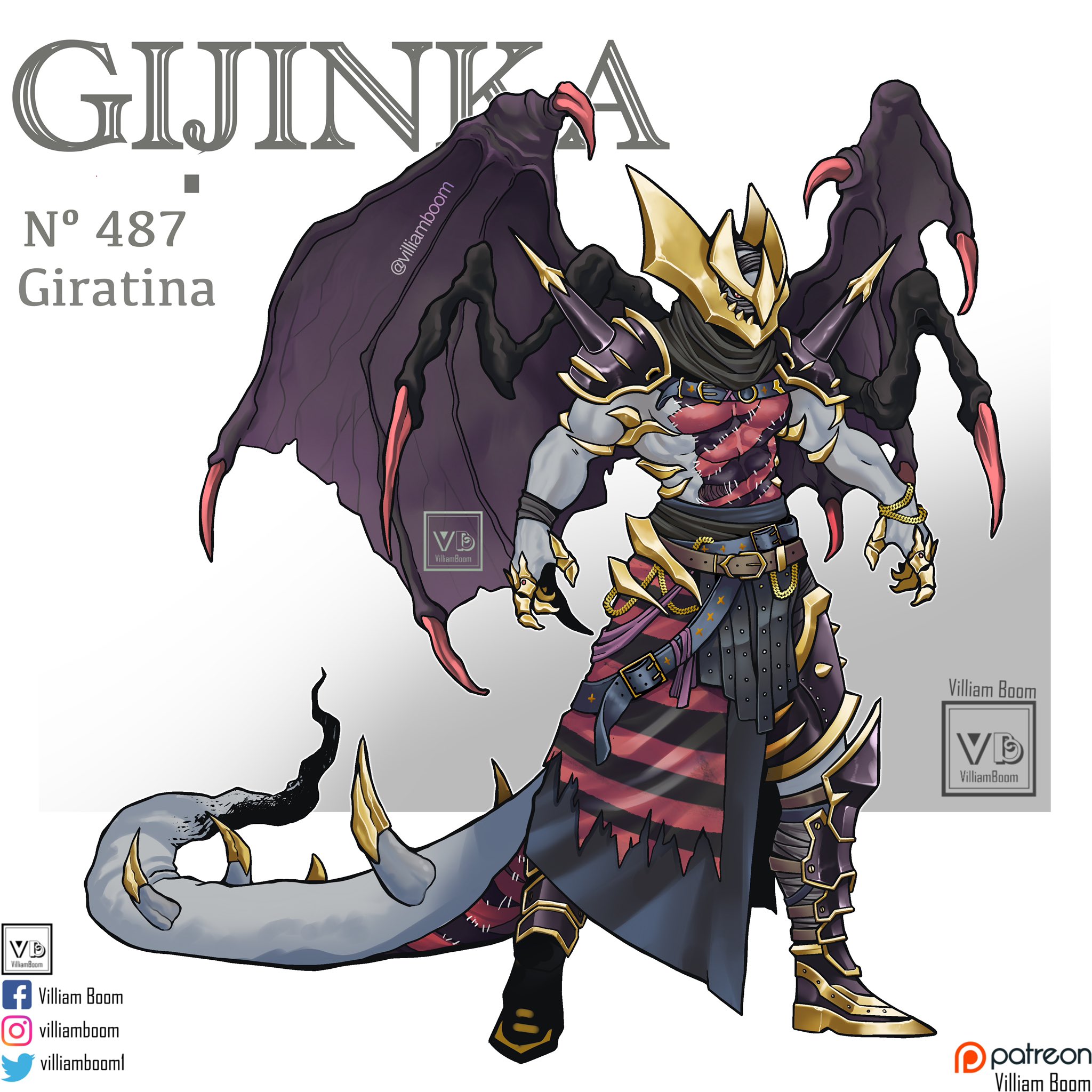 Gijinka Giratina