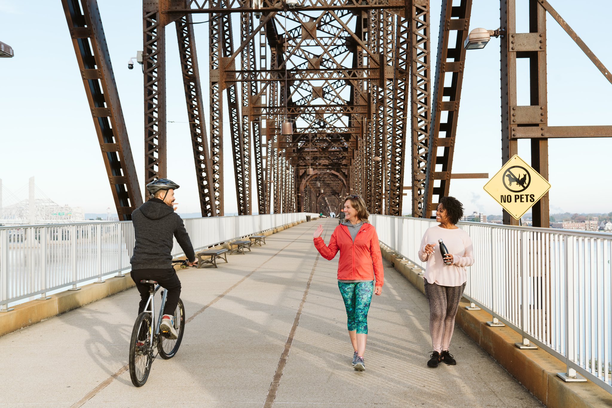 Walking Bridge Louisville Ky
