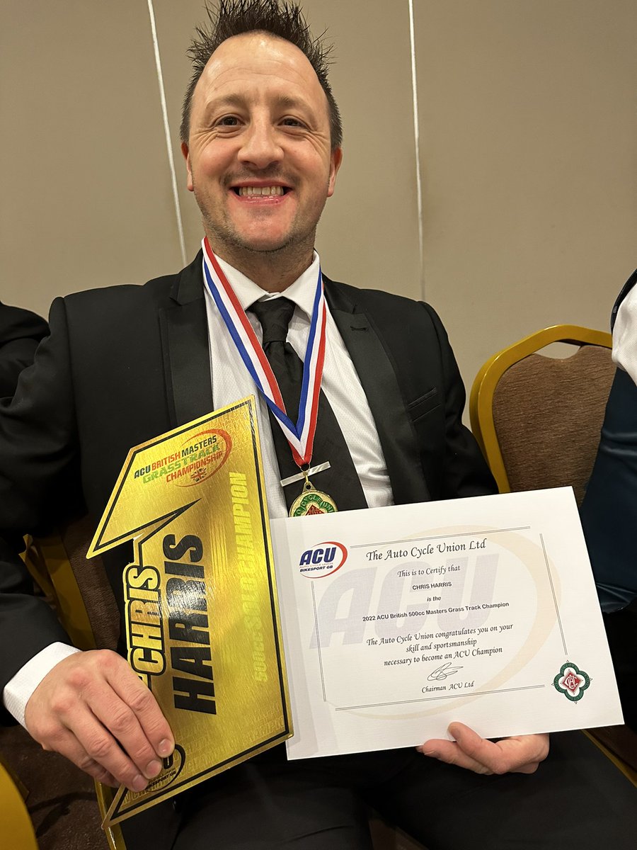 Chris Harris #37 on Twitter: "Great night last night at grasstrack presentation, British Masters ...