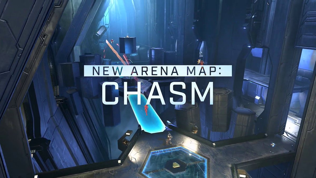 FootedGhost on Twitter: "Gotta say, the new arena maps Chasm and Cliffhanger look extremely fun ...