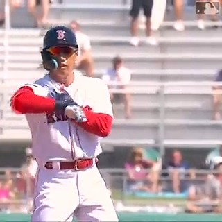 Red Sox on Twitter: "Please enjoy Masataka Yoshida's first hit in a Red Sox uniform. https://t ...