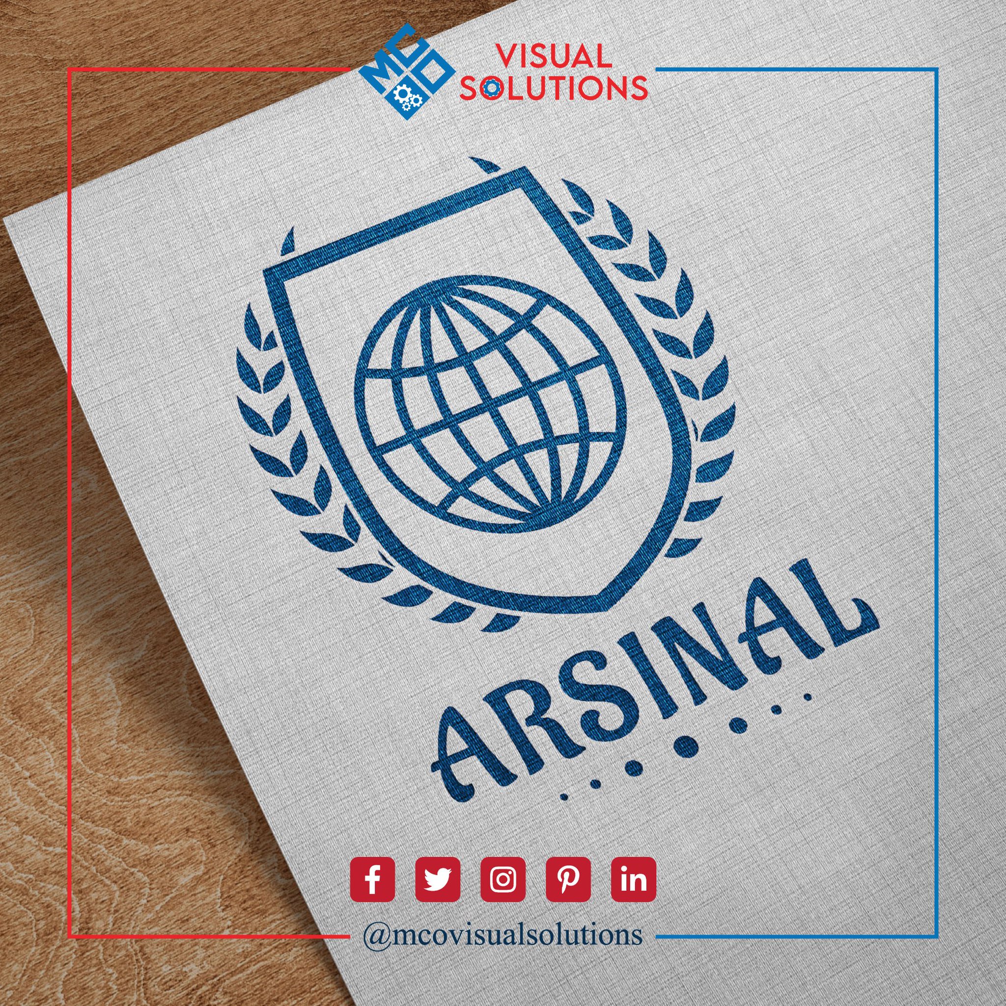 MCO Visual Solutions on Twitter: "Arsinal logo created by MCO Visual Solutions! # ...
