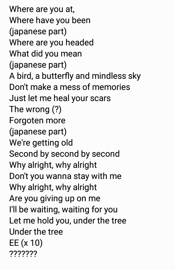 Jdsf139 On Twitter Dailen1227 What I ve Got So Far From Lyrics Https jdsf139-on-twitter-dailen1227-what-i-ve-got-so-far-from-lyrics-https