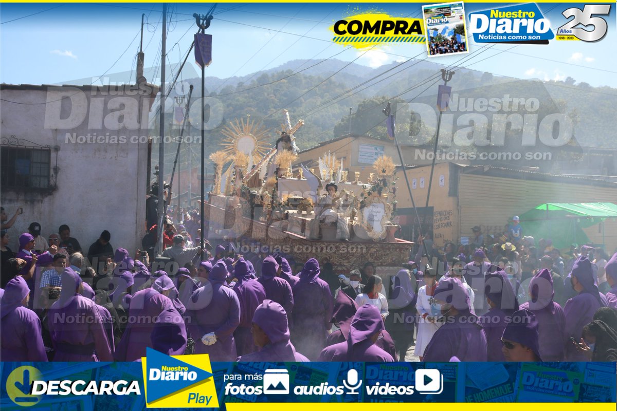 ️ La imagen de Jesús Nazareno de la Salvación recorrió calles de la ...