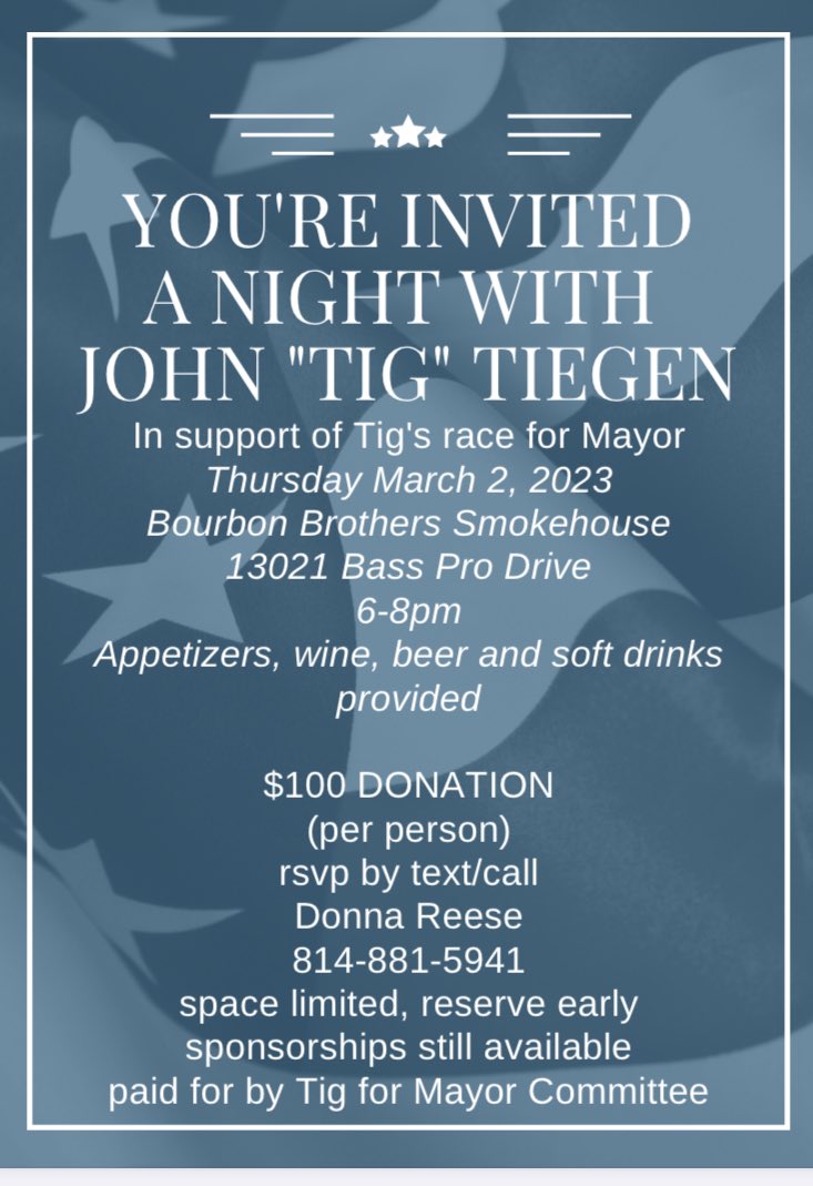 John ‘Tig’ Tiegen – Telegram