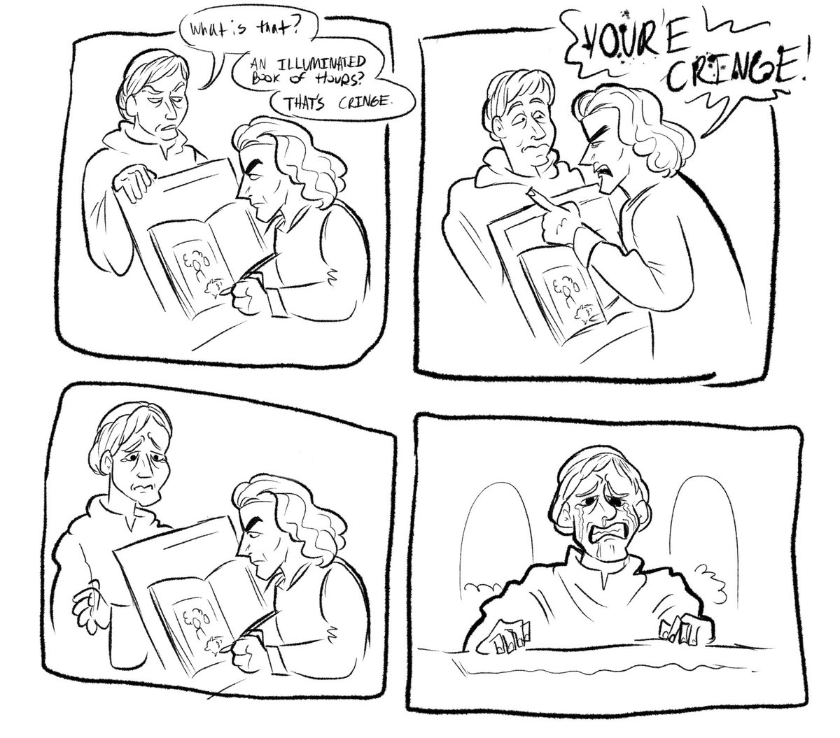 「#pentiment scriptorium drama 」MIRの漫画