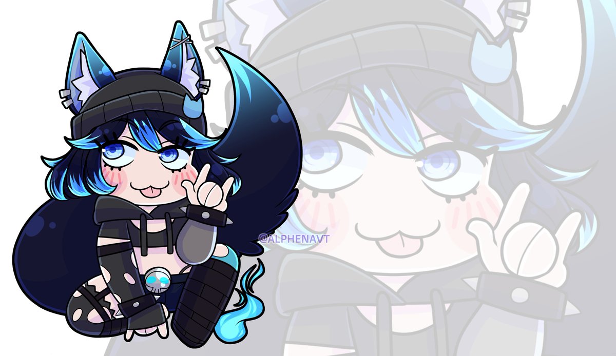 「GREMLIN #48 SPITE #𝘐𝘭𝘭𝘶𝘴𝘱𝘪𝘵𝘦 」|Alphena 🌌 Void Witch VTuberのイラスト