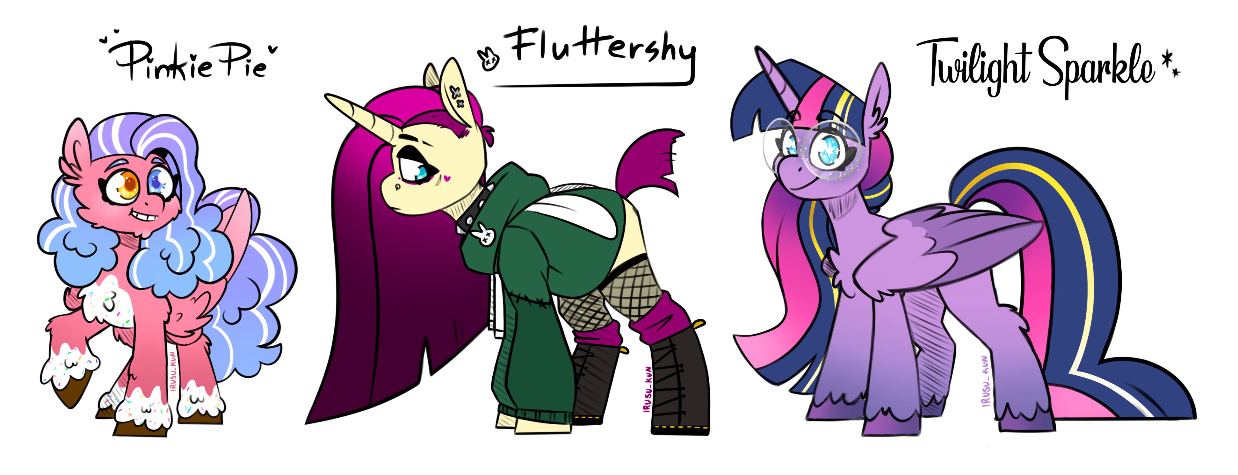 Fluttershy X Twilight Sparkle