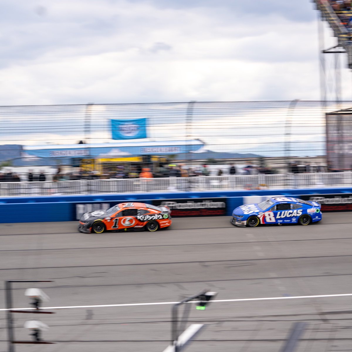 Who will see the 🏁 first? NASCAR @nascar