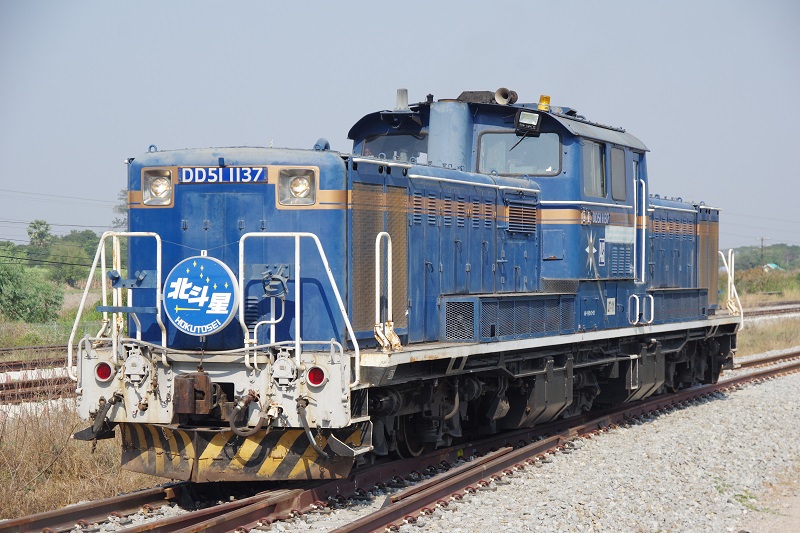 JIMA2 on Twitter: "タイDD51クラウドファンディングリターンイベント DD51 1137撮影会"