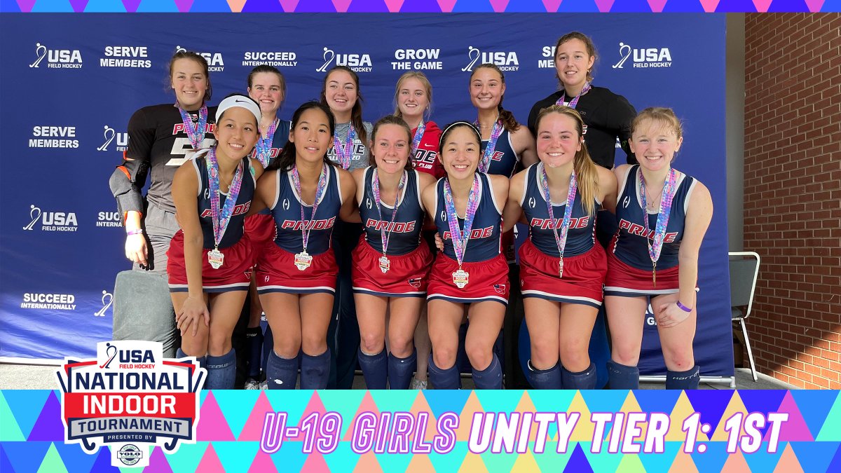 USA Field Hockey on Twitter: "And the final tier winners of the 2023 U-19 Girls National Indoor ...