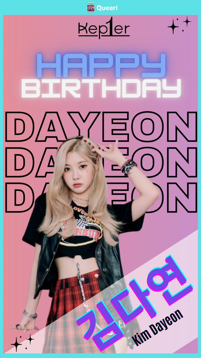 KIM DAYEON GLOBAL || B’DAY PROJECT📌 on Twitter: "RT @queeri_official: [Ad Proof] #DAYEON #Kep1er ...