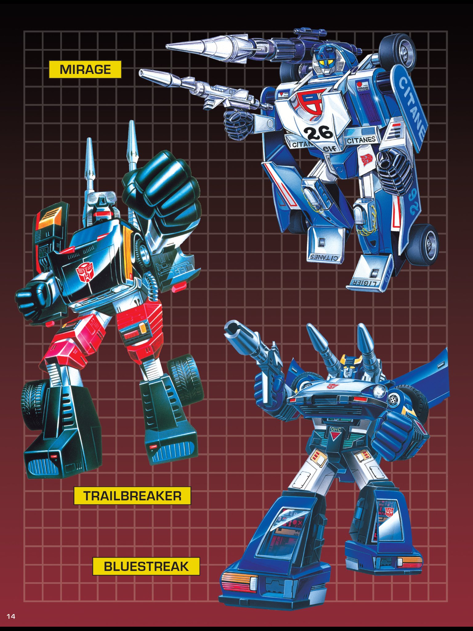 Mirage Transformers G1 Fan Art