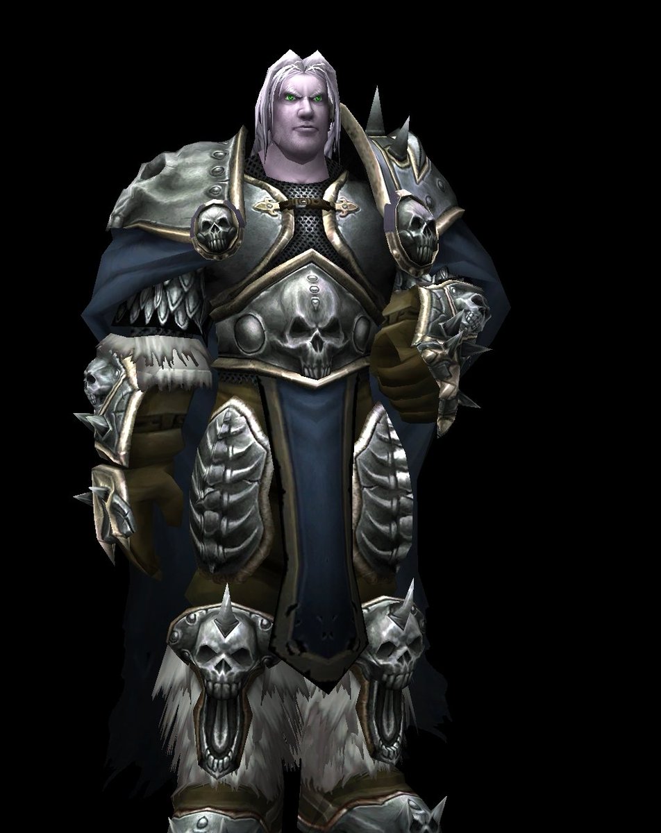 Portergauge 🏳️‍🌈 on Twitter: "TIL they updated Arthas' pre-lich king model to use the WoD human ...