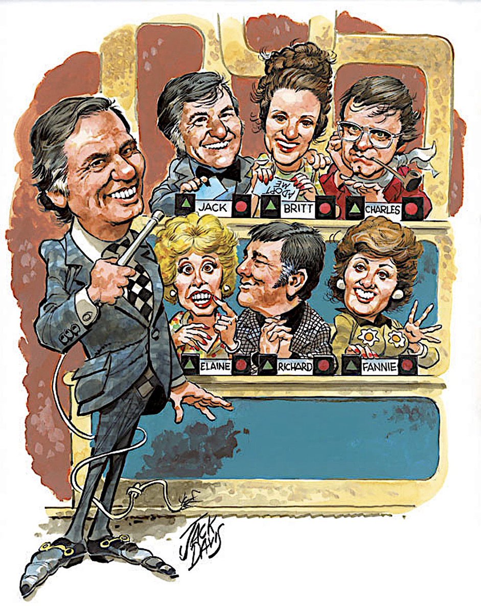 RetroNewsNow on Twitter: "1970s ‘Match Game’ by Jack Davis"