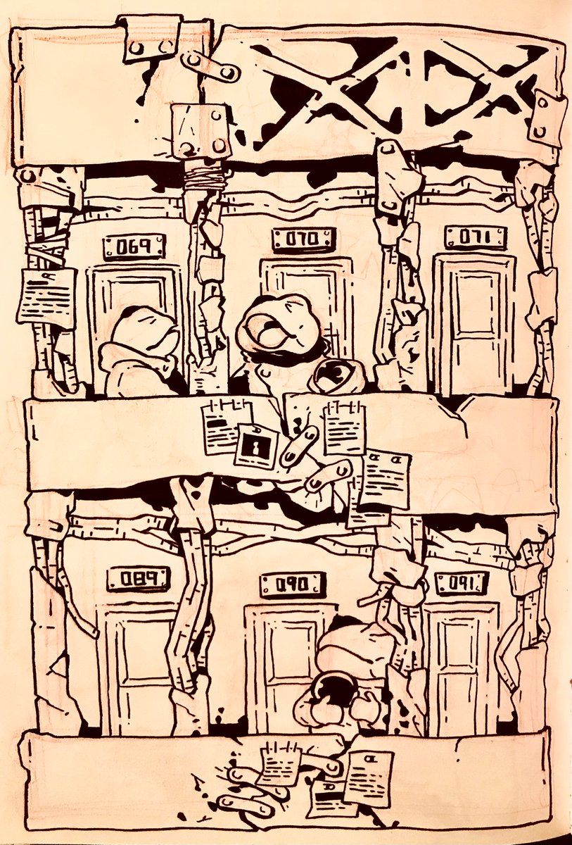 「Incredible secrets of Hell await in this comic. 」Froggerの漫画