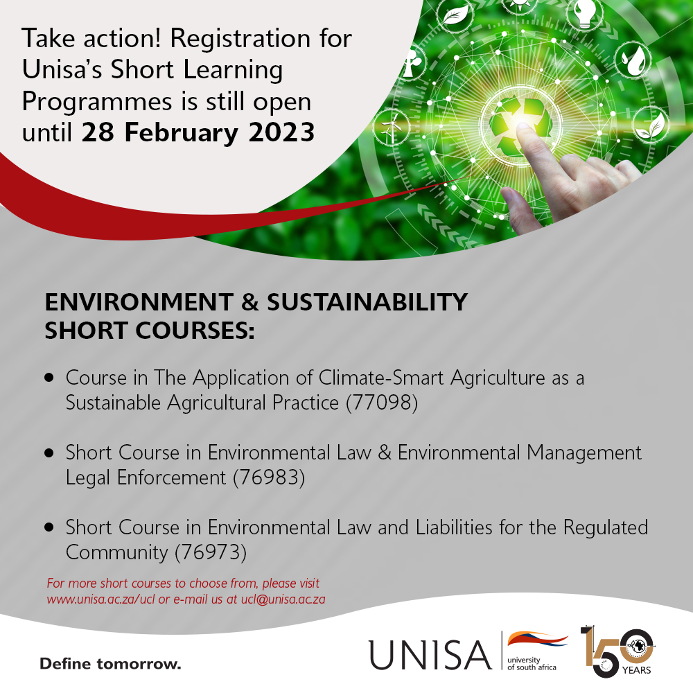 Applications For Unisa Short Learning Programmes Are Now Open