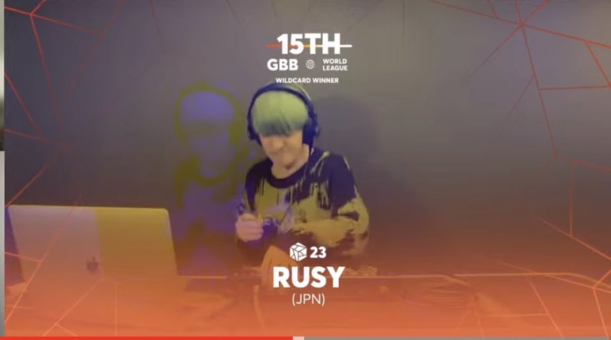 RUSY on Twitter: "報告が遅れましたが、 GBB23 ソロループ Wildcard 1st Round 15位で通過できました！次に進める事をとても嬉しく思います🤩 色々と審査 ...