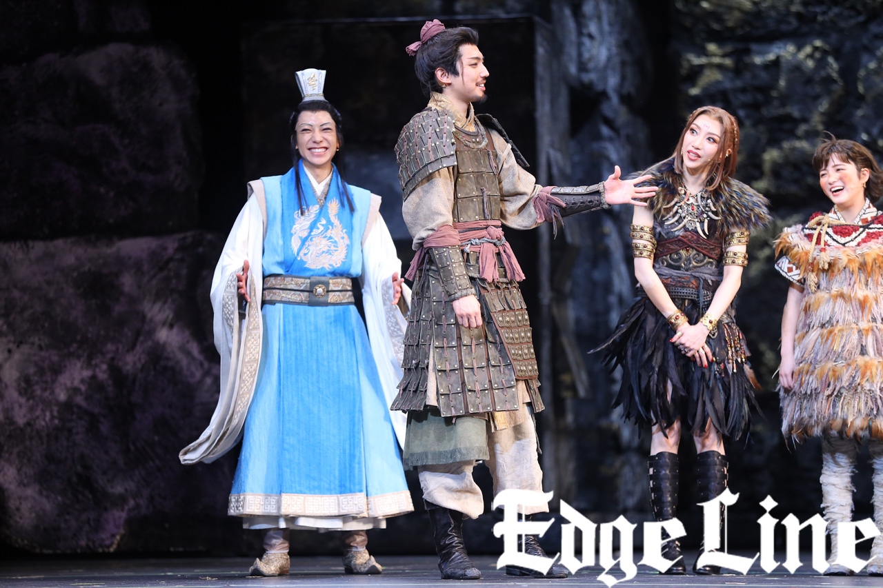 edgeline（エッジライン） on Twitter: "鈴木大河舞台「キングダム」千穐楽迎え「すごくすごく寂しい」https://t.co/QexyHQ2Br1 神里優希から鈴木へ「一緒に ...