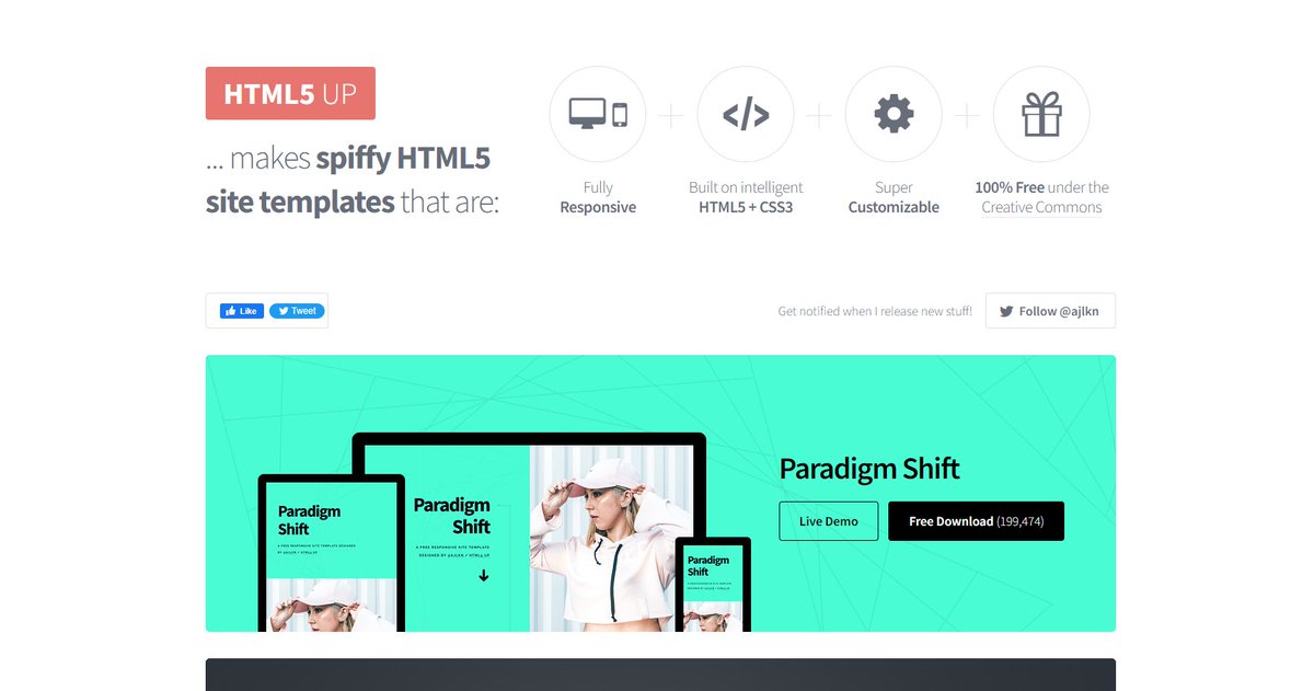 6 Websites for HTML and CSS Templates in 2023 (bookmark them): - Thread ...