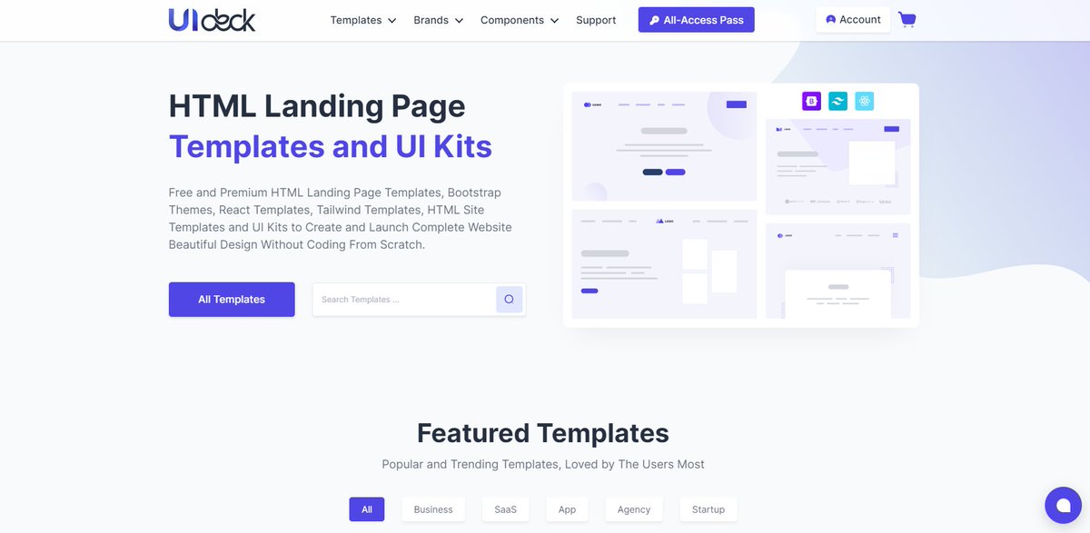 6 Websites for HTML and CSS Templates in 2023 (bookmark them): - Thread ...