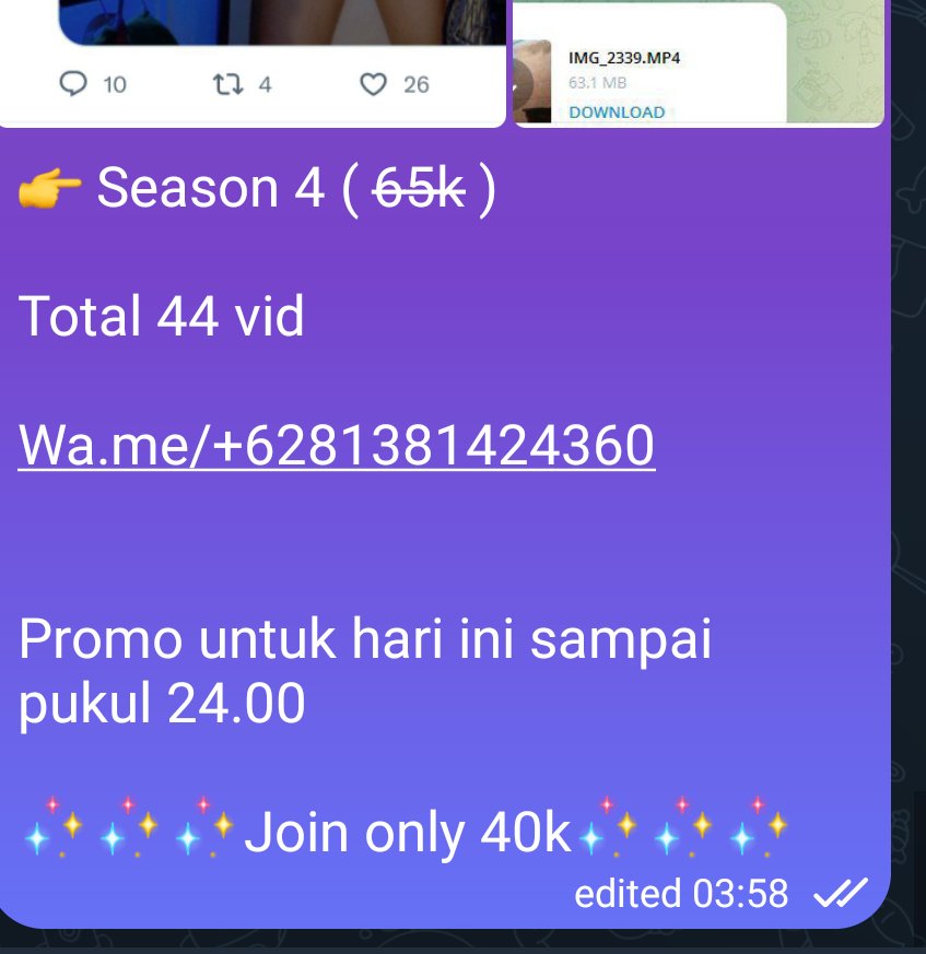 DIPERBESAR2 on Twitter: "Season 4 nya yuk, 40k saja https://t.co/WEn3gA66c6 ...