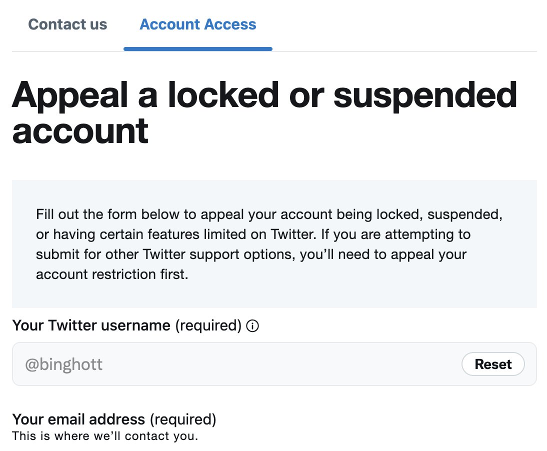 The story of how Twitter restricted my account for 4 days for no ...
