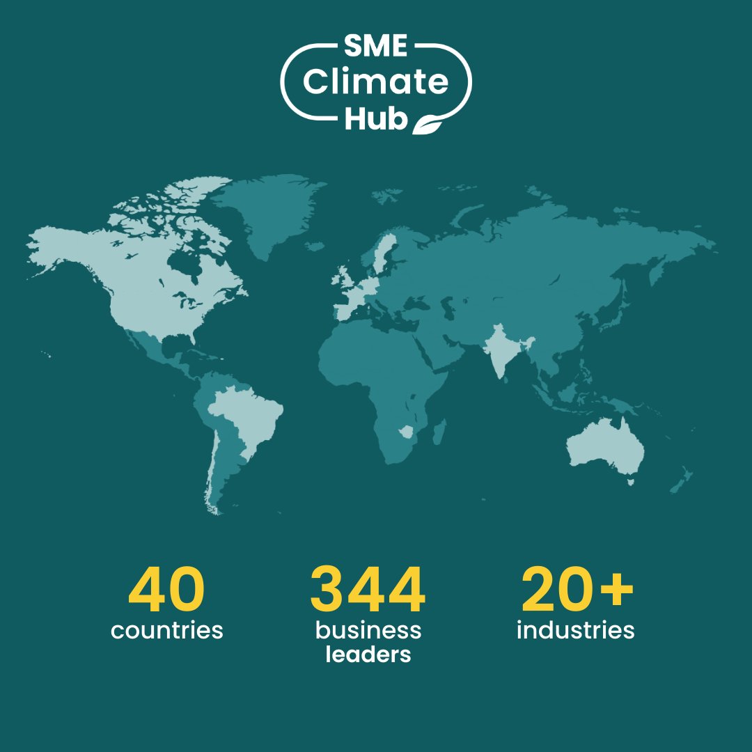SME Climate Hub on Twitter: "SMEs from over 20 industries around the world report that carbon ...