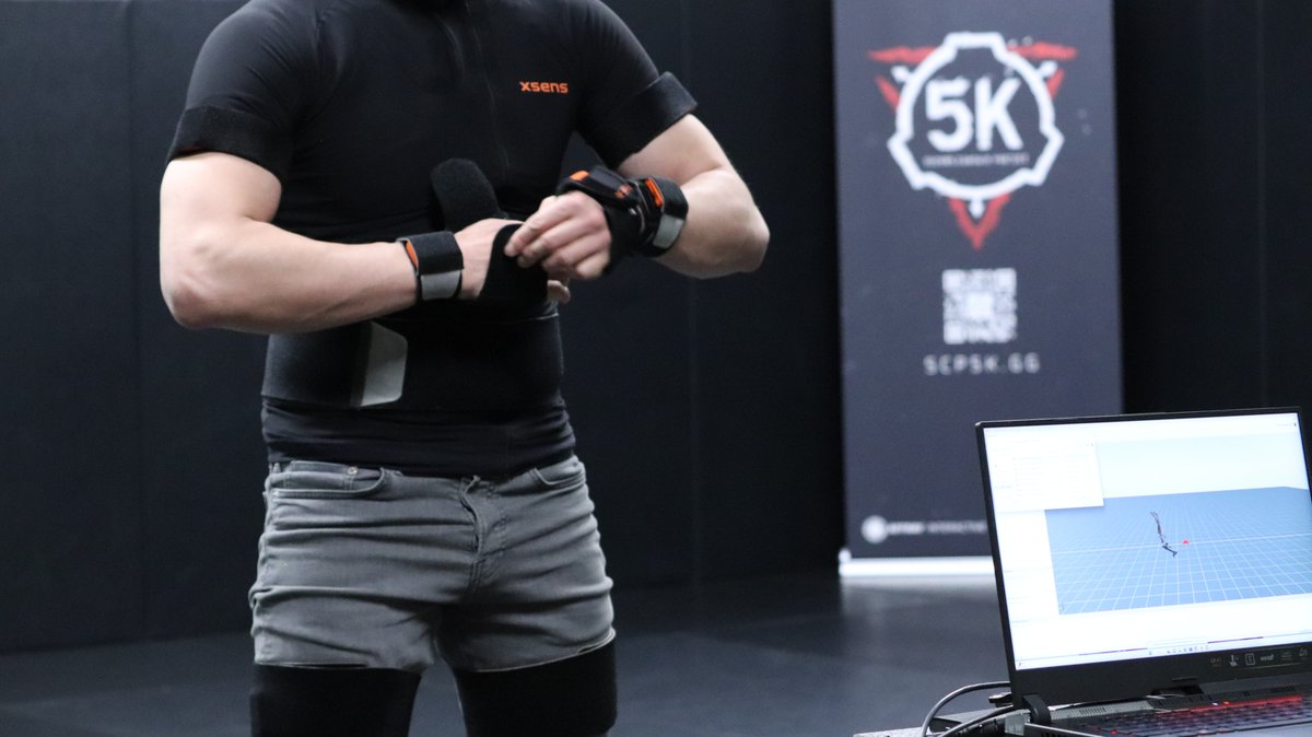 SCP: 5K on Twitter: "Behind the Scenes for our first motion capture shoot! Worked primarily on ...