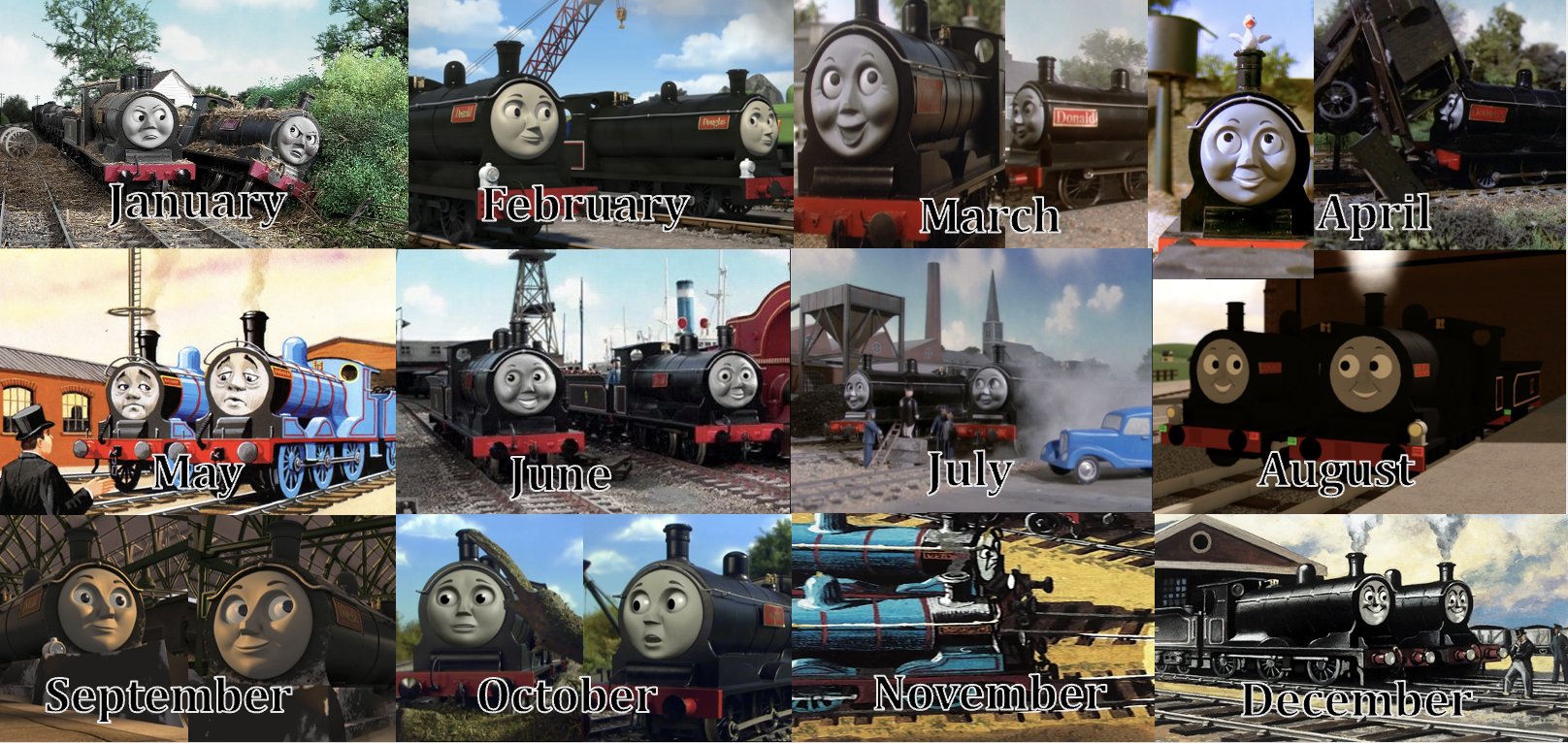 Thomas And Friends Donald And Douglas Cgi
