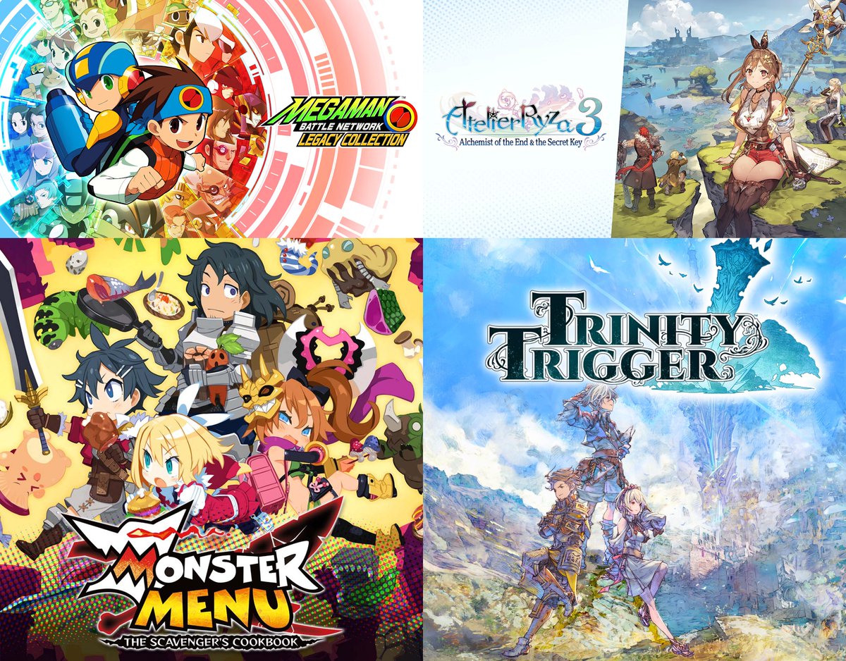 Stealth on Twitter: "Continued! Trinity Trigger Atelier Ryza 3/Marie Remake Labyrinth of ...