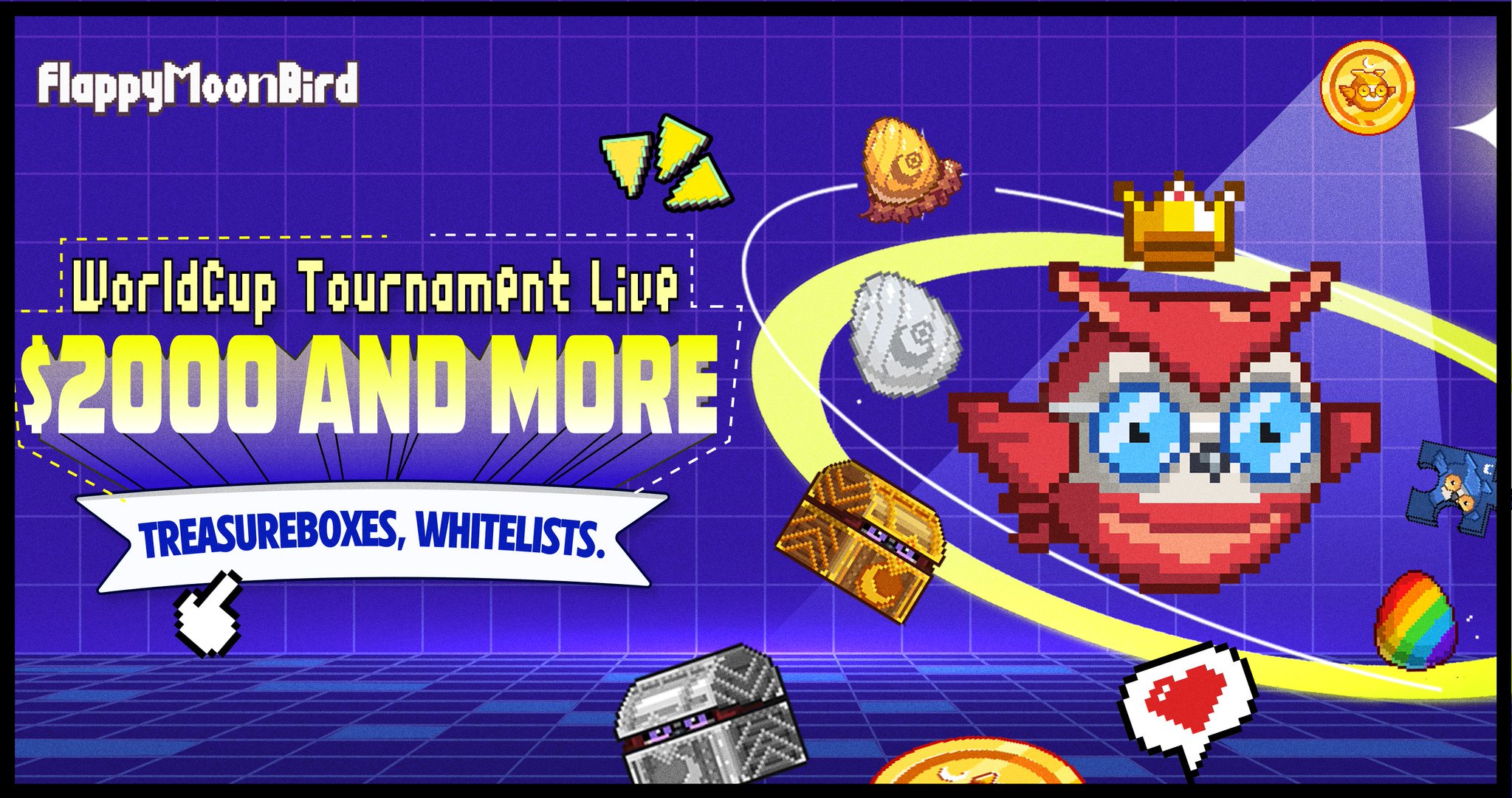 Flappy Moonbird/Game Live on Twitter: "Enter: Discord #Tournament and pick your team! 🔥Each team ...