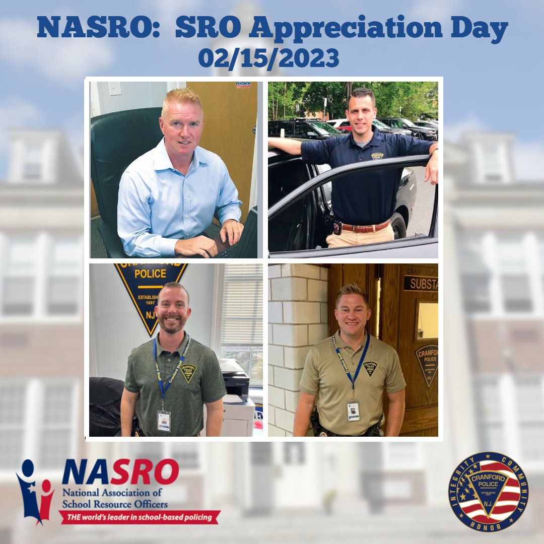 Cranford Police Dept on Twitter: "The National Association of School ...
