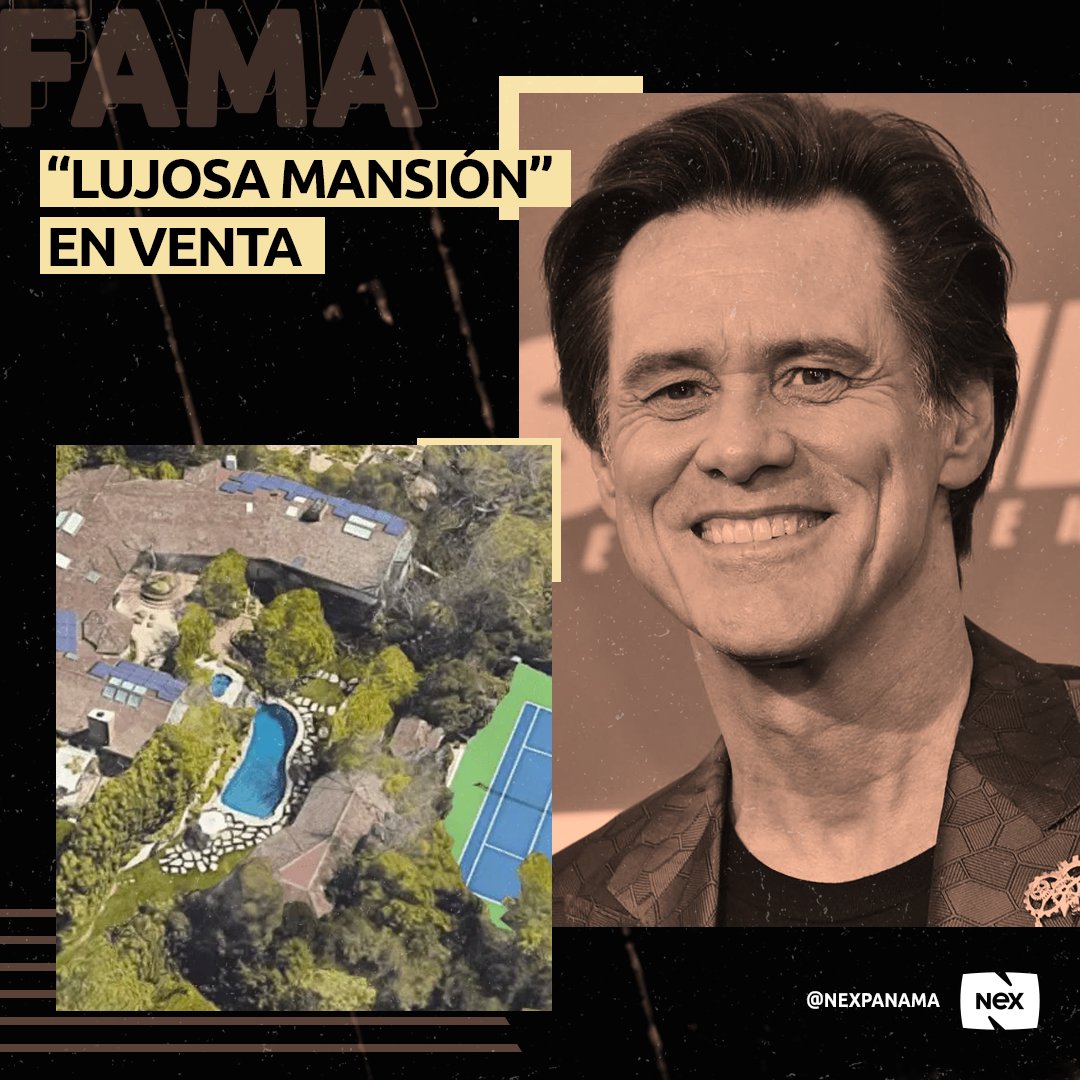 Nexpanama On Twitter Jim Carrey Ha Puesto A La Venta Su Mansión