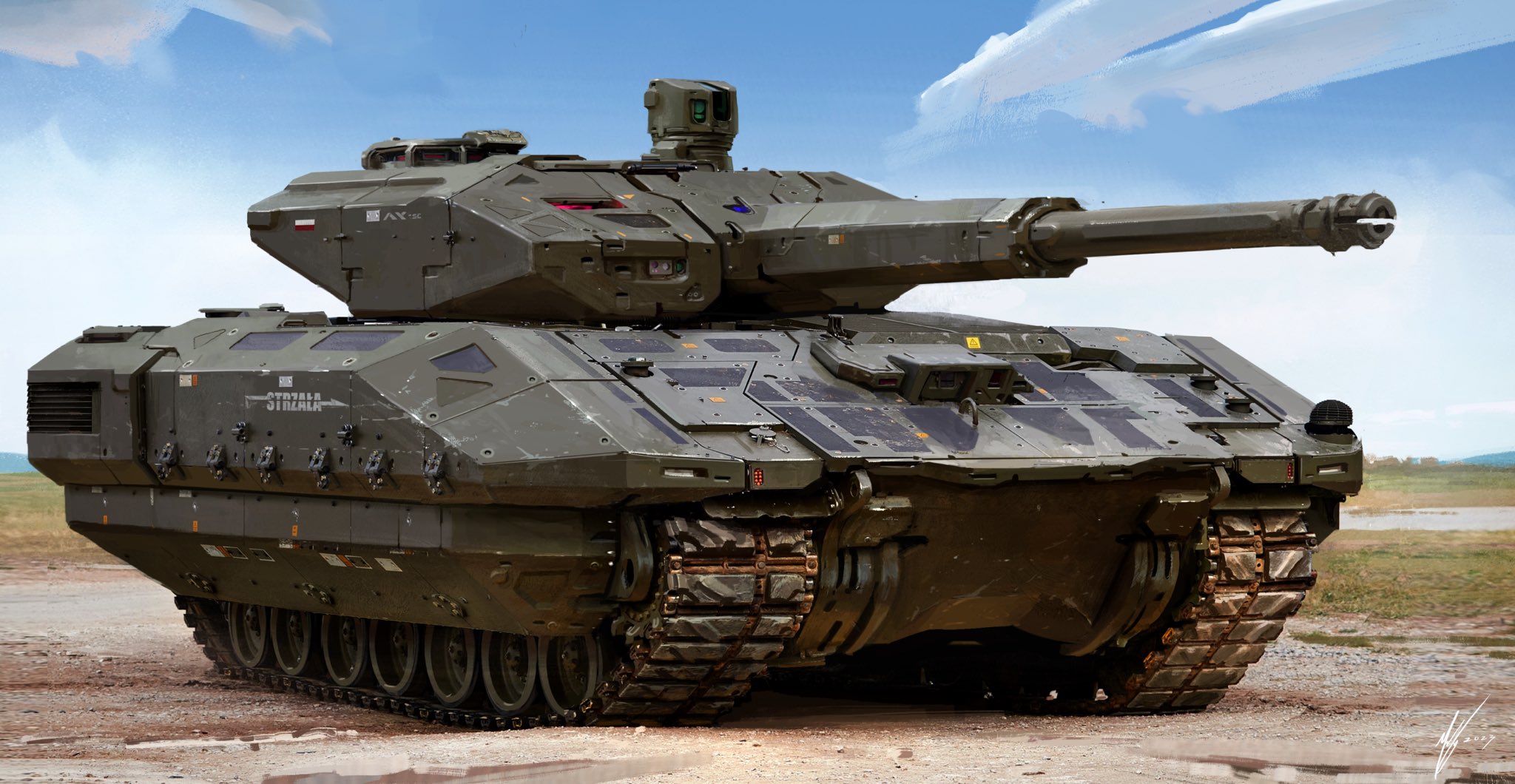 Futuristic Tank Concept