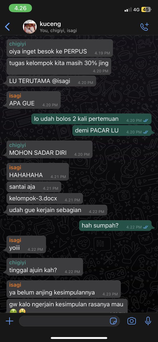 Jericho on Twitter: "44. Besok ke perpus (malas)."