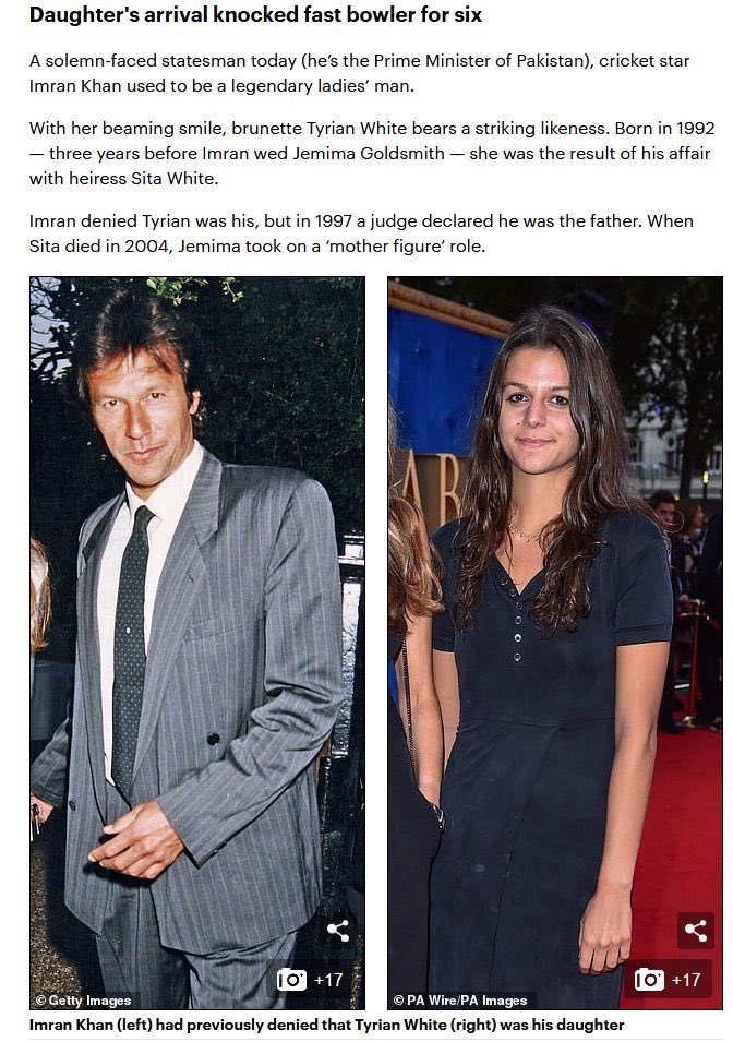 Imran Khan Daughter Tyrian