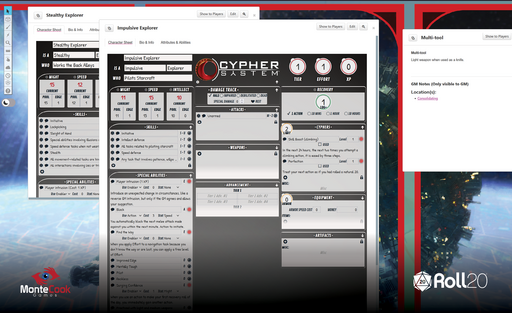 Roll20 on Twitter: "🚀 Castaway, a sci-fi adventure for the Cypher System @MonteCookGames, is ...