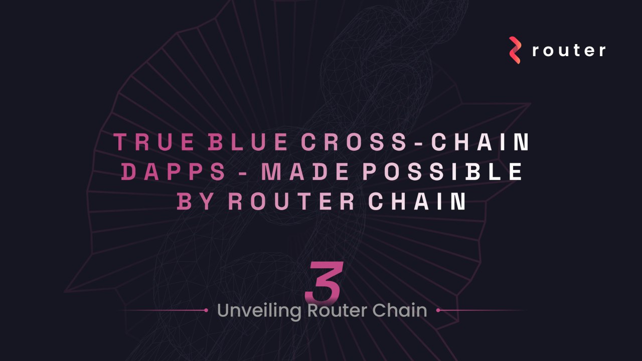 Router Protocol on Twitter: "1/ We have developed a Layer-1 blockchain using @cosmos' Tendermint ...