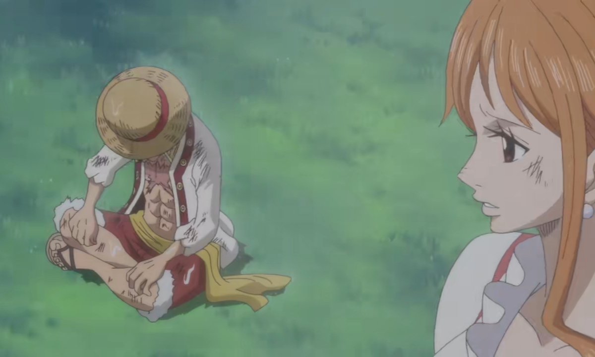 Kingslayer_Marimo🐉 on Twitter: "RT @lunamitaro: remember when luffy told nami to run and hide ...