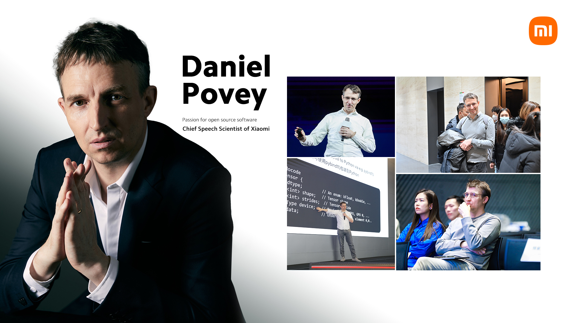 Xiaomi on Twitter: "Meet the dynamic Dr. Daniel Povey! A #XiaomiInsider since 2019 with a great ...