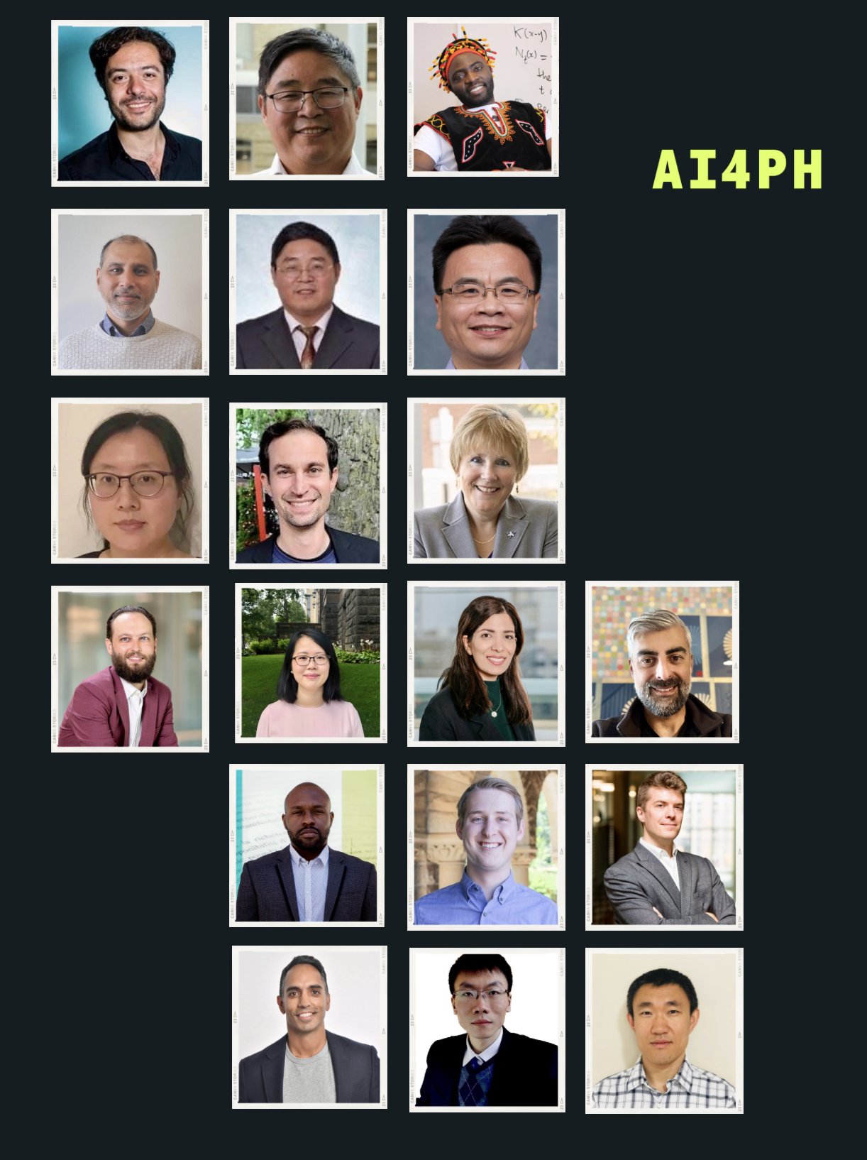 AI4PH on Twitter: "AI4PH is delighted to welcome several new faculty mentors from across Canada ...