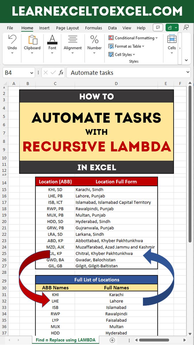 Learn Excel To Excel On Twitter Excel Automation With Lambda Function Learn Watch