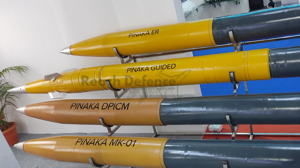 Reach Defence on Twitter: "Guess which factory is this being churned out of : ) 1 - Pinaka ER ...