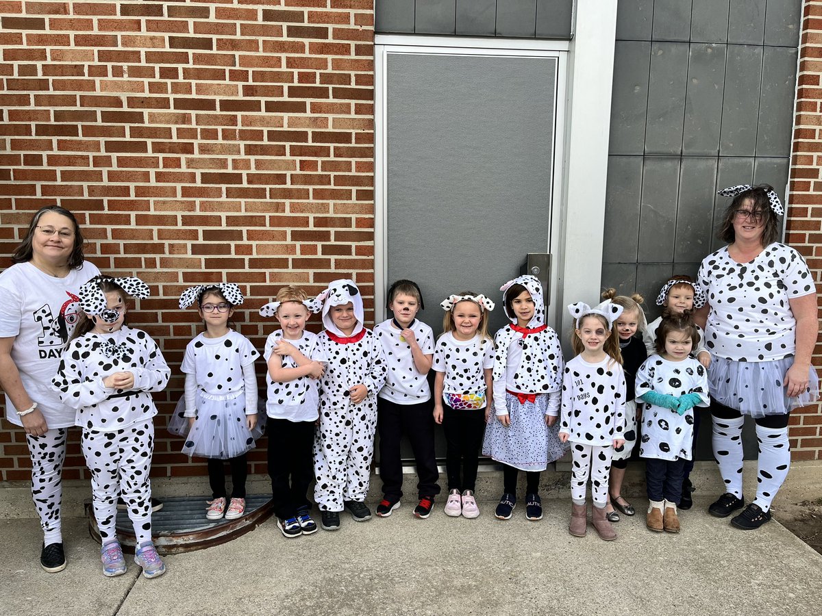 Ledgeview Elementary on Twitter: "These kindergarten Dalmatians are 101 ...