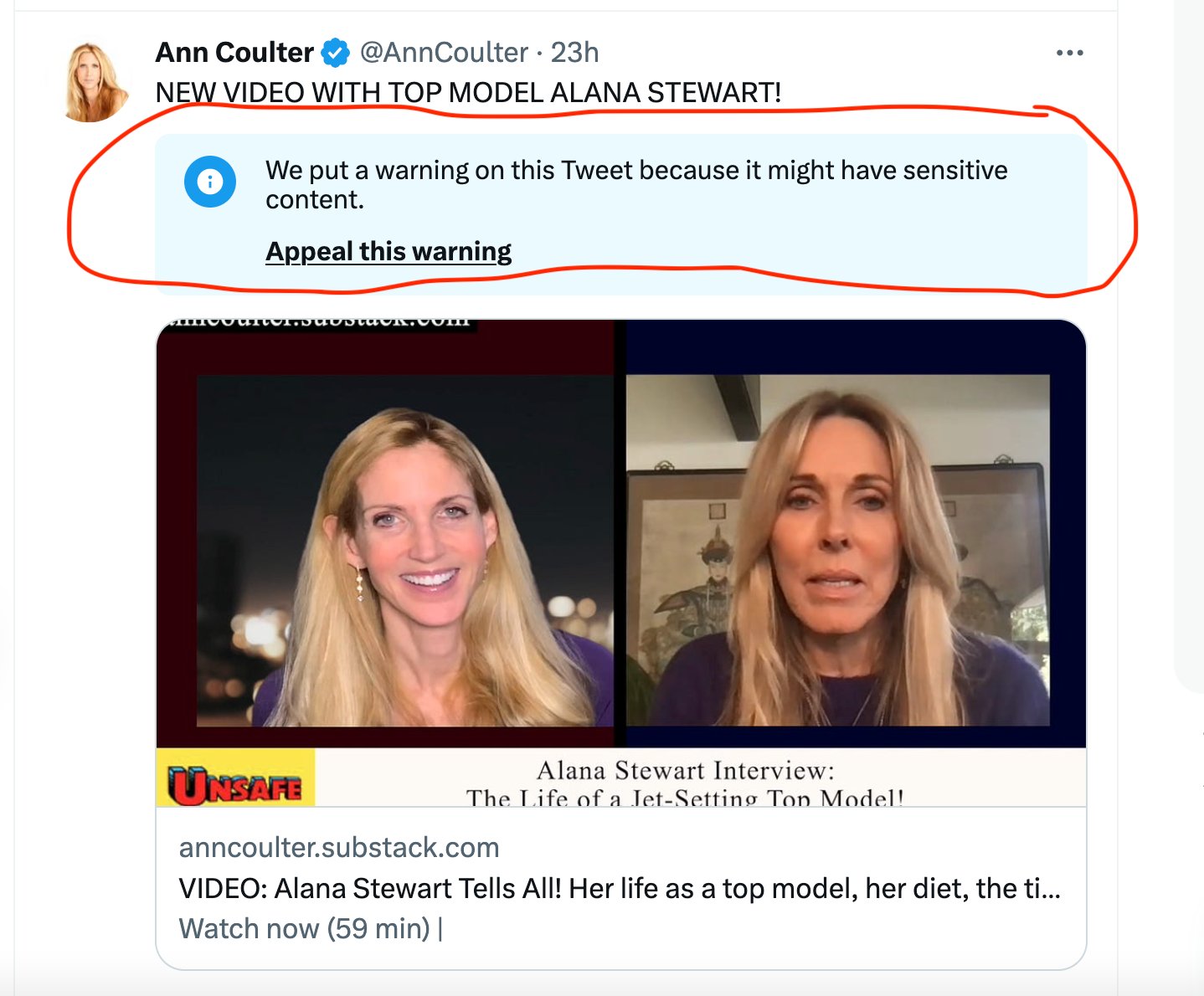 Ann Coulter Sign Meme