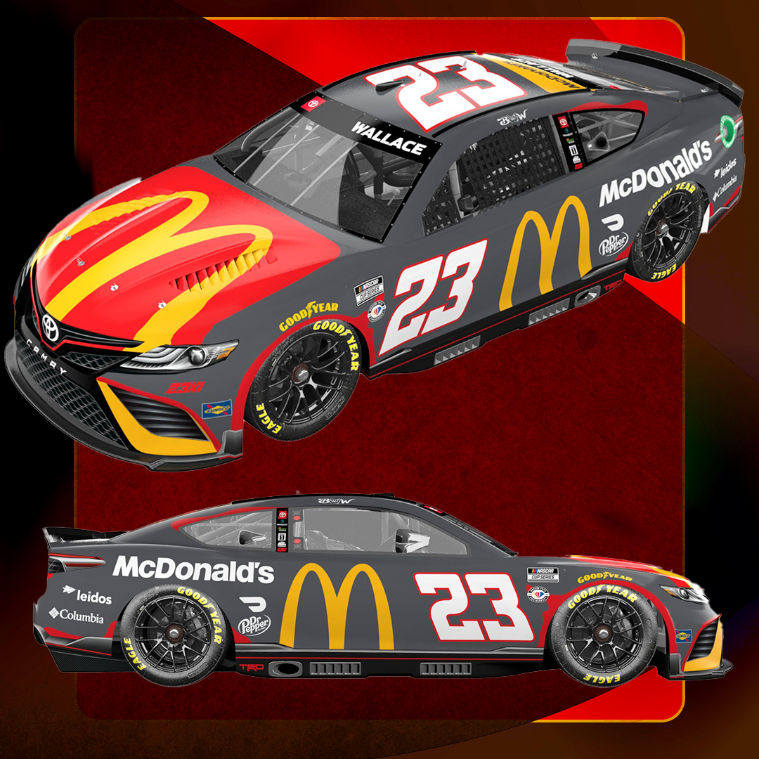 Nascar On Nbc On Twitter Bubbawallace Will Drive This Mcdonalds