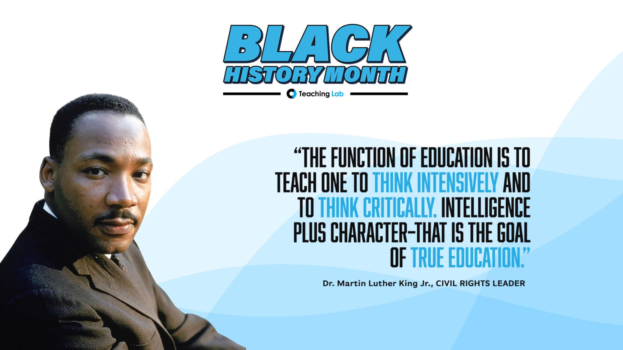 Teaching Lab on Twitter: "Dr. Martin Luther King Jr.'s schooling shaped ...